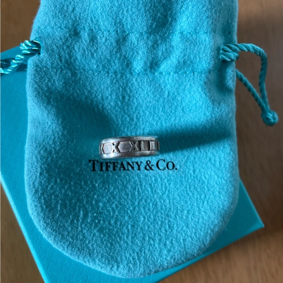 Tiffany & Co. | Jewelry | Tiffany Co Roman Numerals Ring | Poshmark